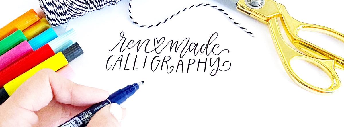 HEY, YOU! START HERE! – Renmade Calligraphy